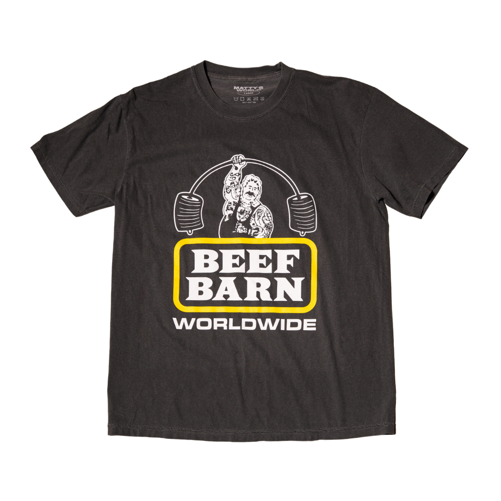 Beef Barn Worldwide Washed T-Shirt – Matty Matheson